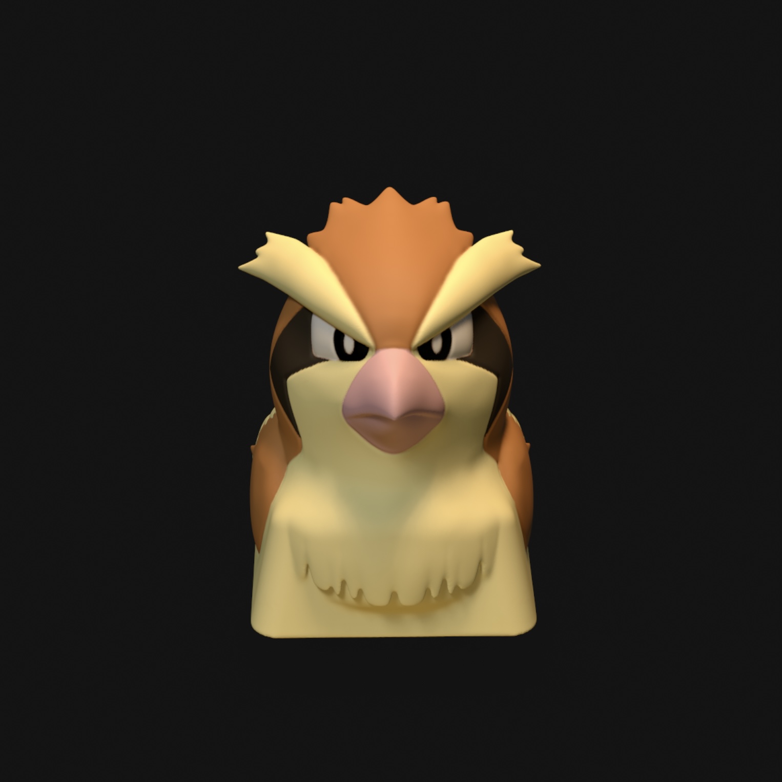 PIDGEY KEYCAP Nº0016 by Creative Dicks | Download free STL model ...