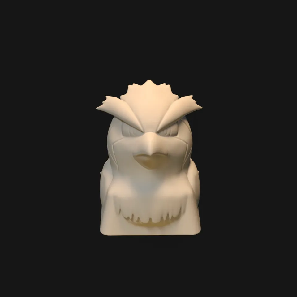 PIDGEY KEYCAP Nº0016 by Creative Dicks | Download free STL model ...