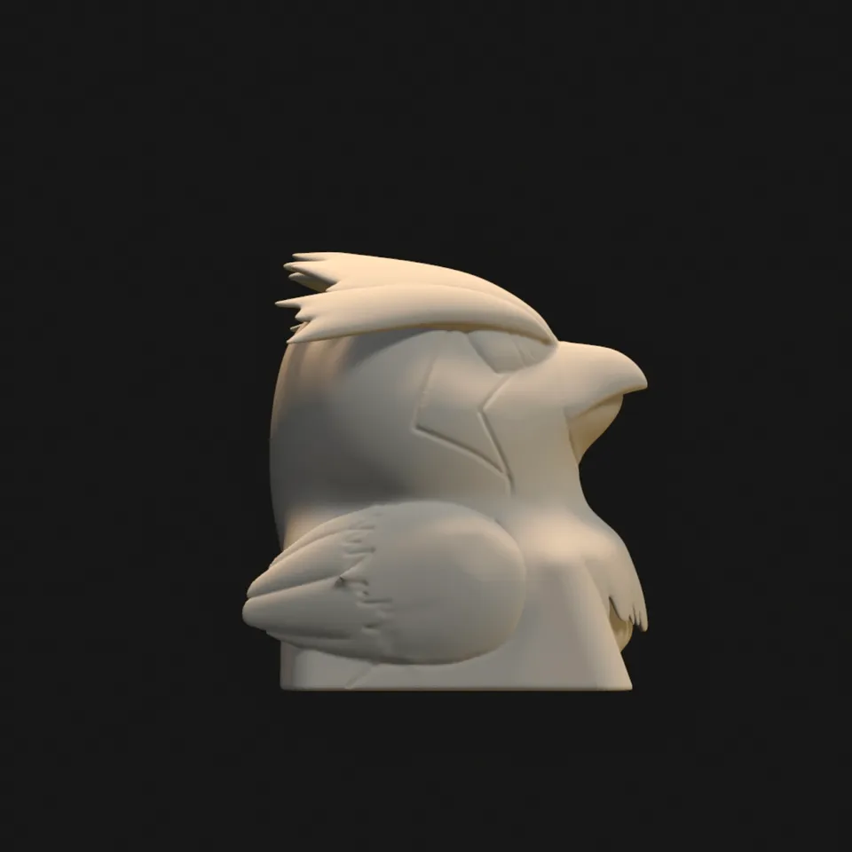 PIDGEY KEYCAP Nº0016 by Creative Dicks | Download free STL model ...