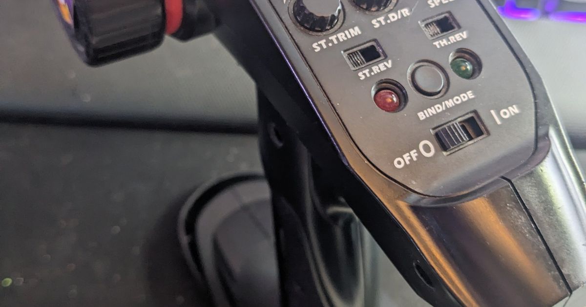 HBX Haiboxing left hand transmitter conversion by Dallas Swanger ...