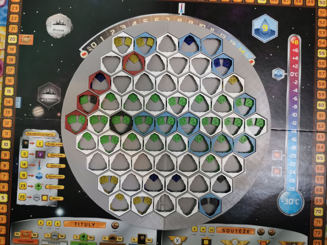 Customisable board for Terraforming mars by jomo2x | Download free STL ...