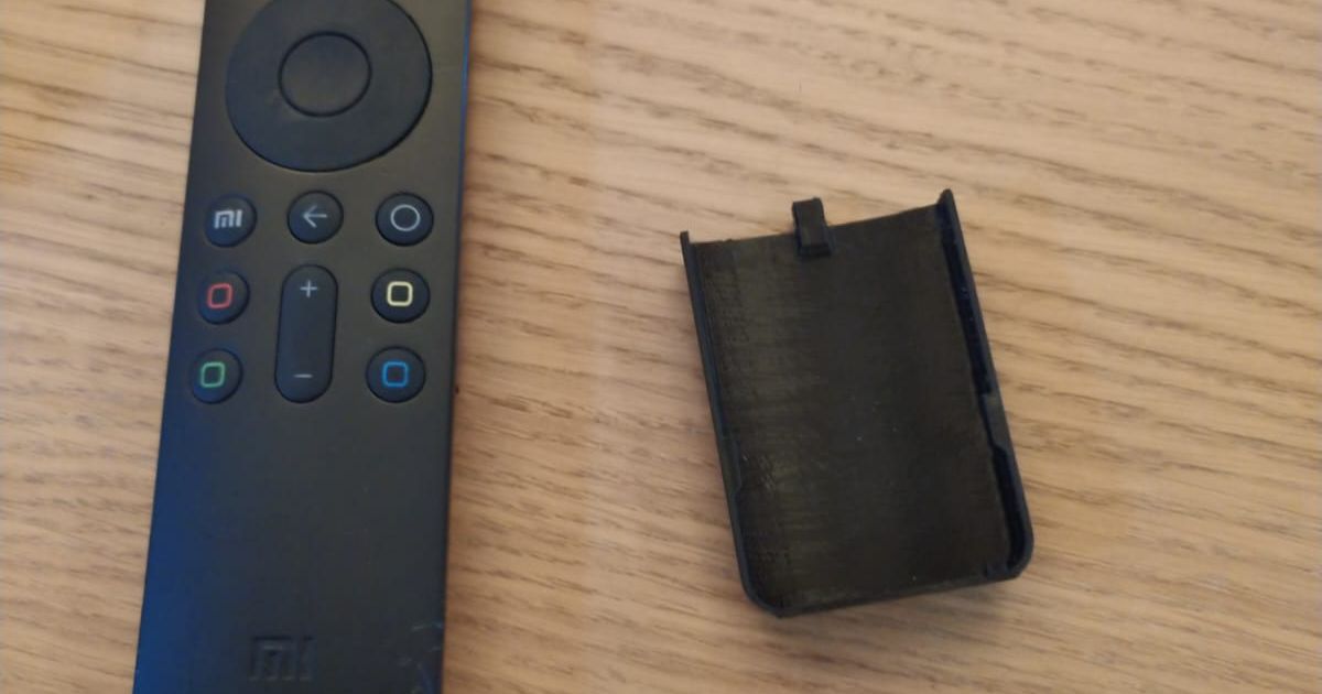 Xiaomi TV remote control battery cover by John Wayne | Download free ...