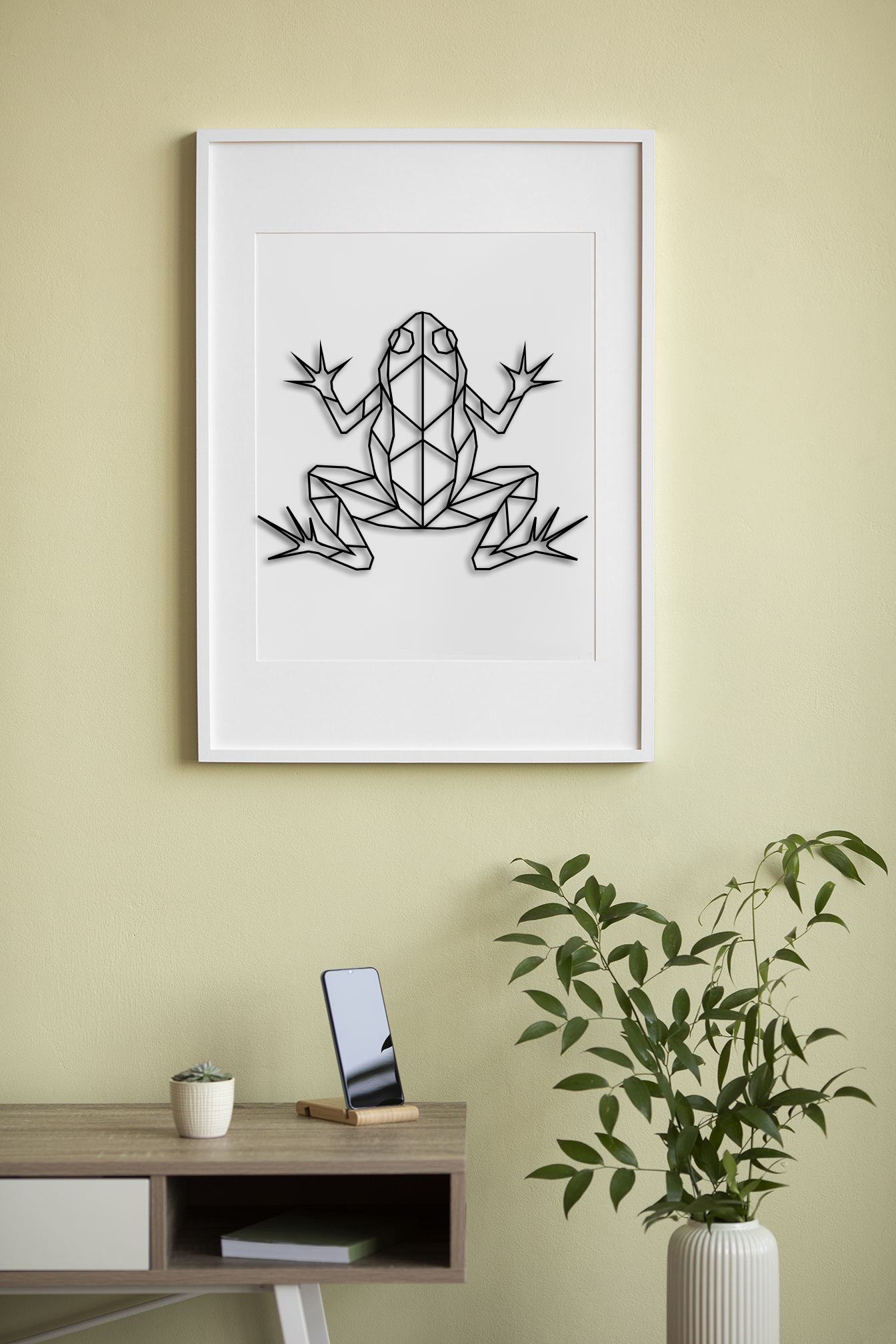 Geometric Frog Wall Art by Neewix | Download free STL model ...