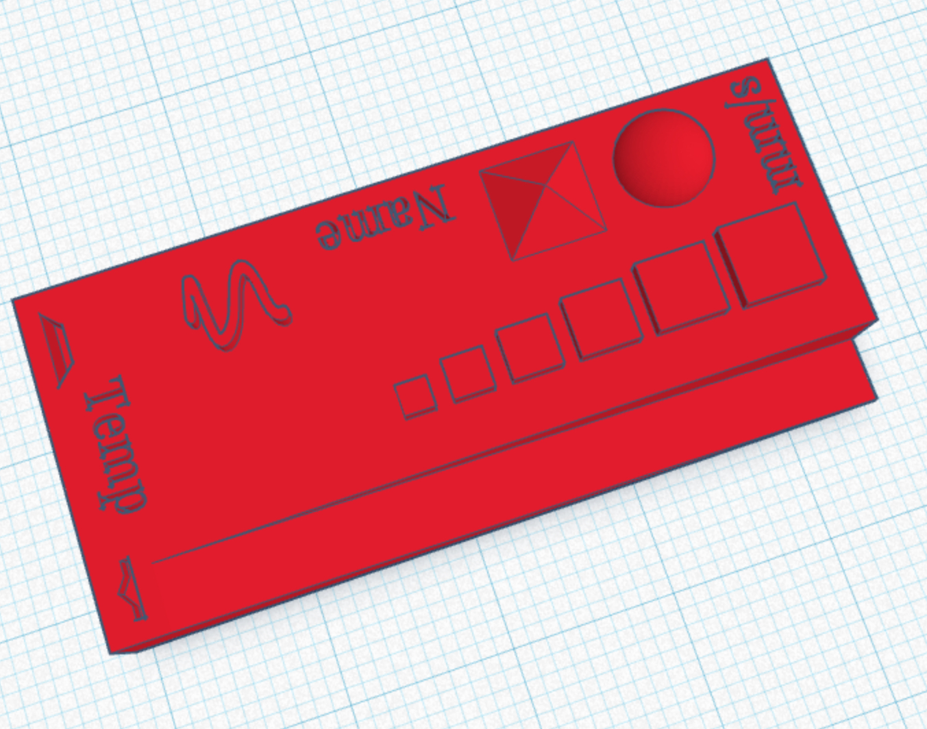 Filament test card - Filament test Karte by 3D Cheetah | Download free ...