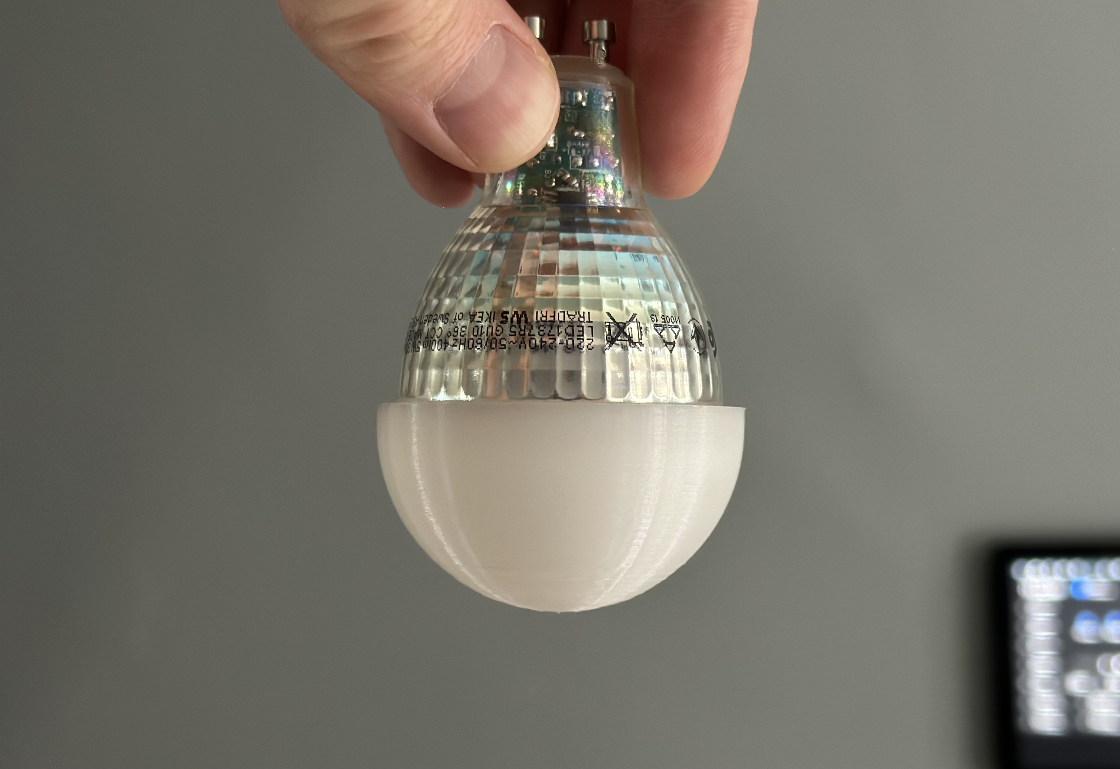 GU10 Light Diffuser by FT | Download free STL model | Printables.com