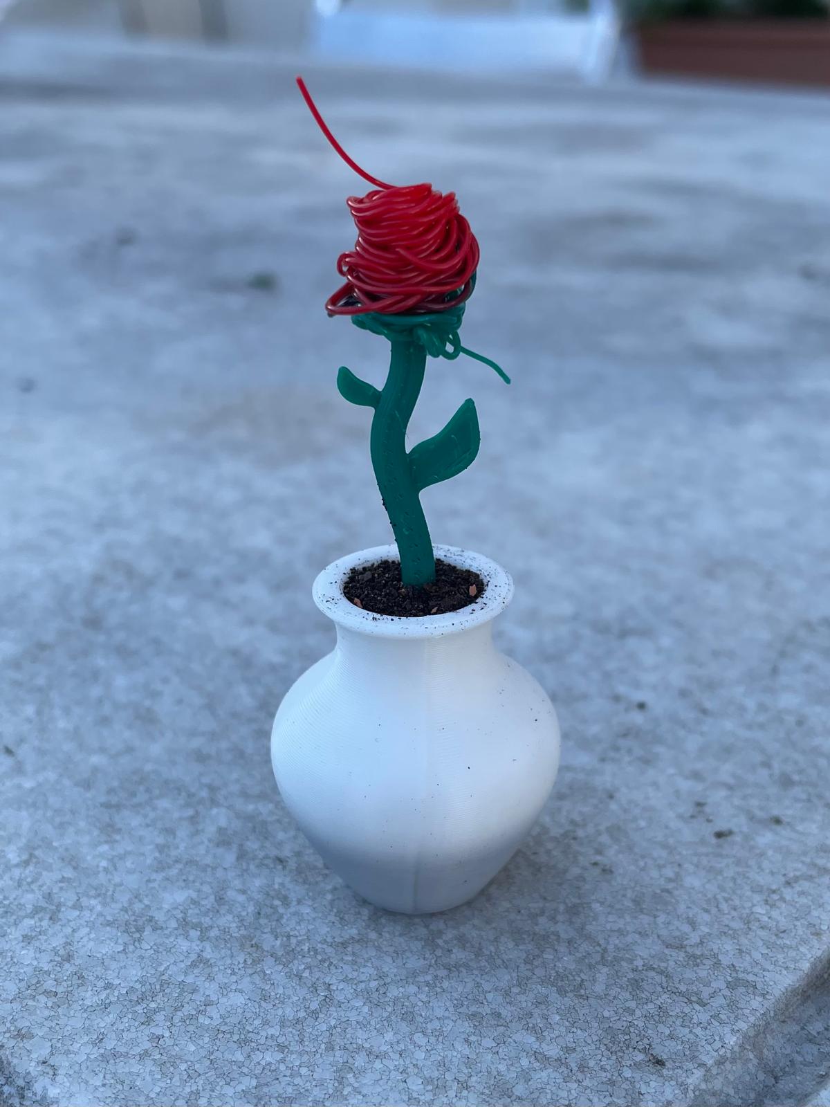 Filament Purge flower by AFO3D | Download free STL model | Printables.com
