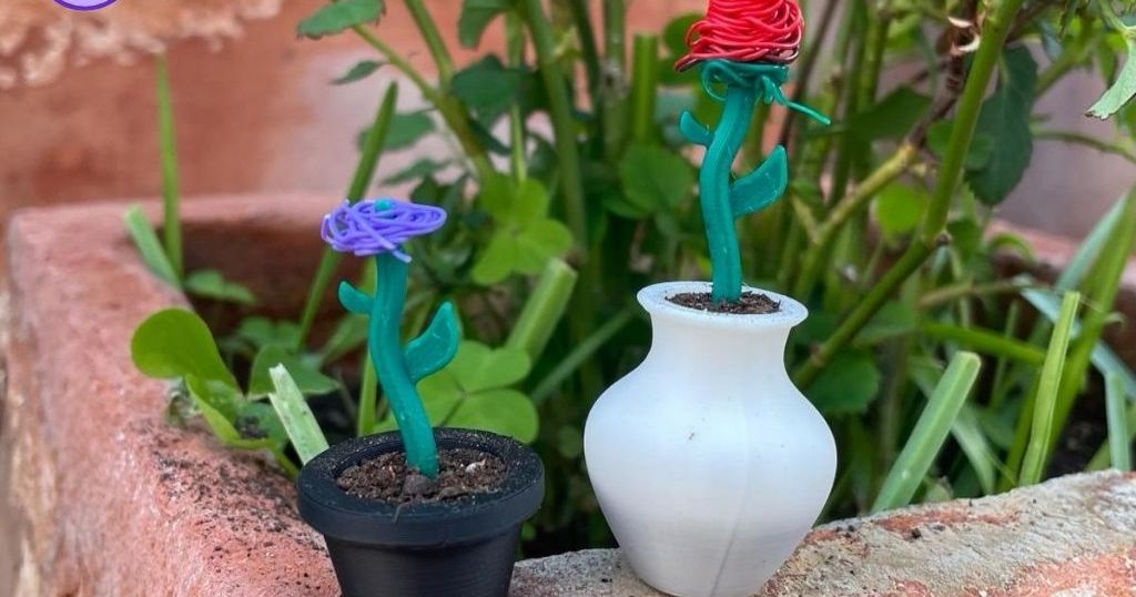 Filament Purge flower by AFO3D | Download free STL model | Printables.com