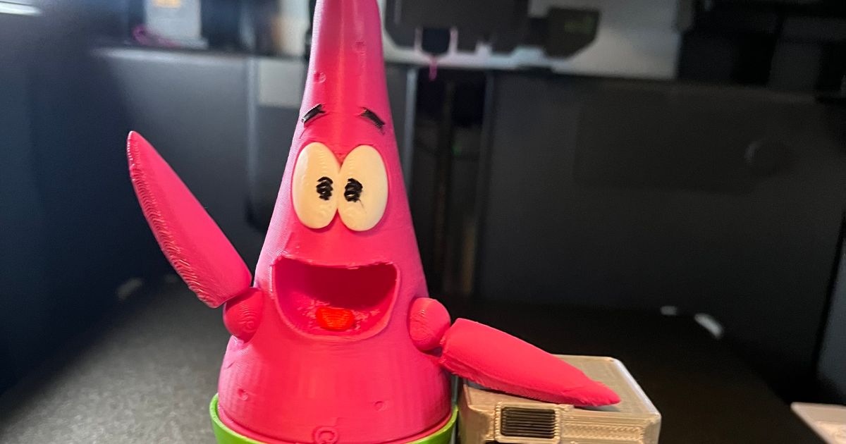 Patrick star by Kaleb08 | Download free STL model | Printables.com