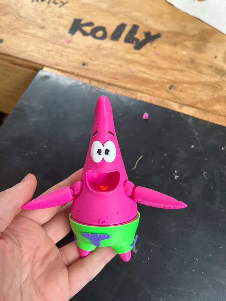 Patrick star by Kaleb08 | Download free STL model | Printables.com