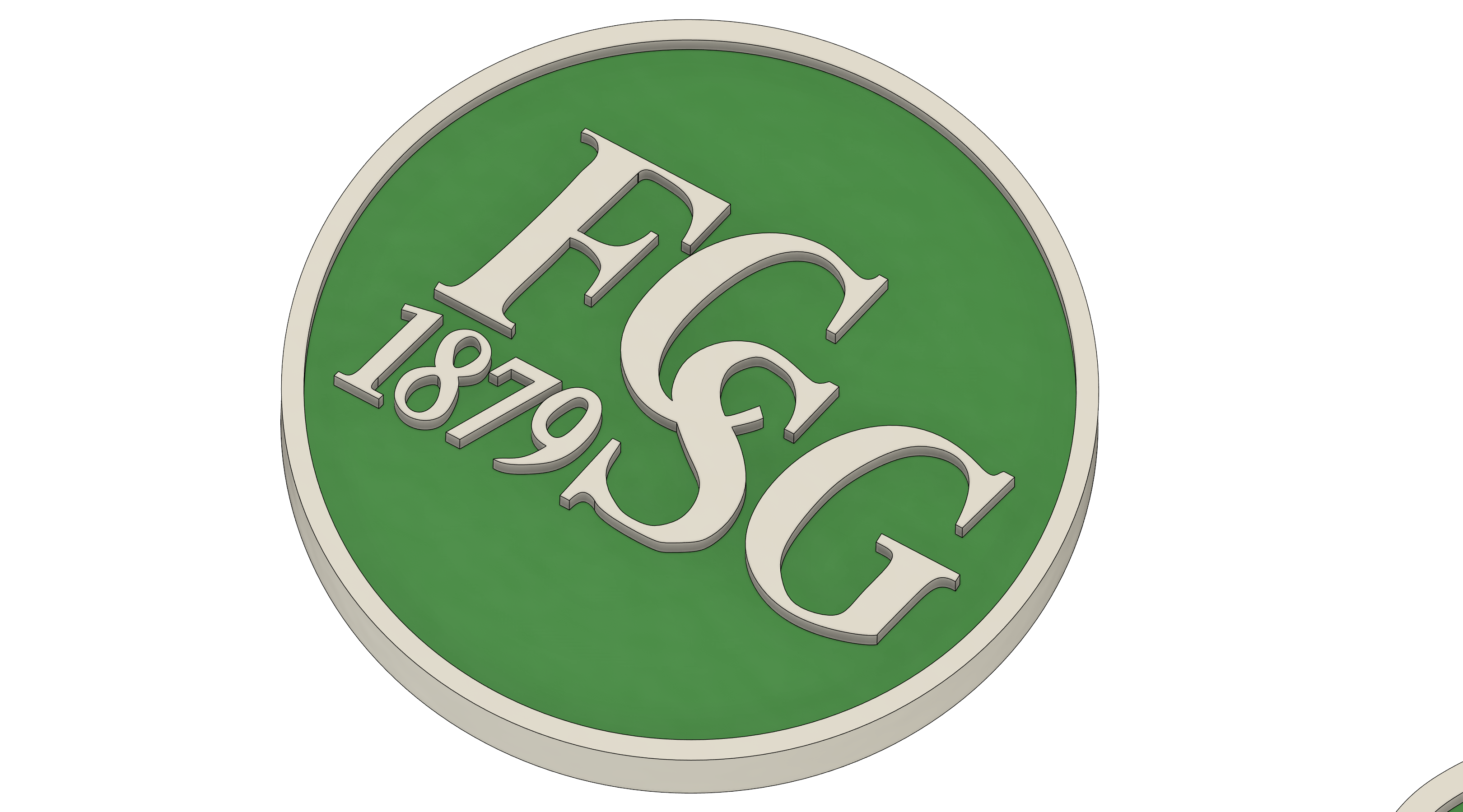 FC St. Gallen 1879 Logo by Nicolas ⚡️ | Download free STL model ...