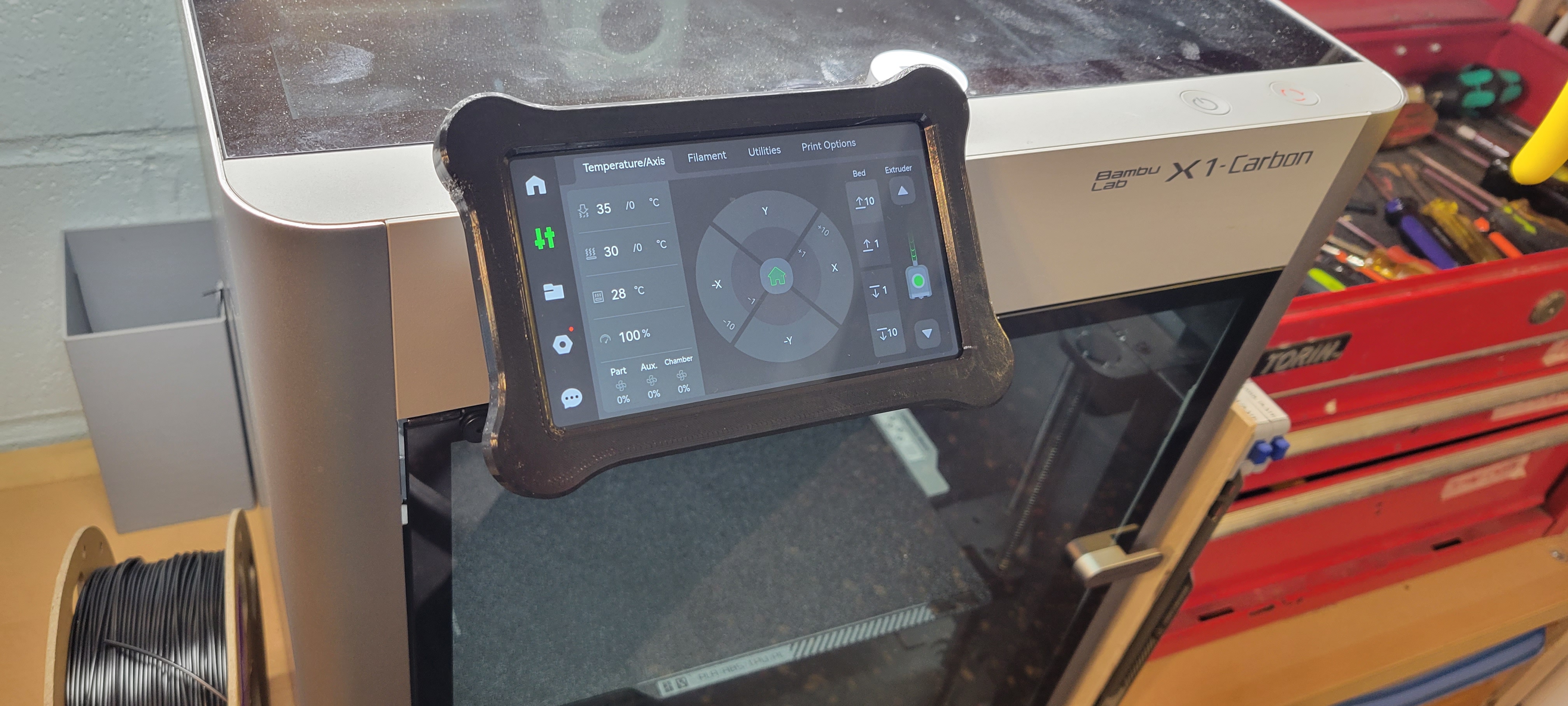 Bambu Lab X1C Screen Bumper por Andrew London | Descargar modelo STL ...