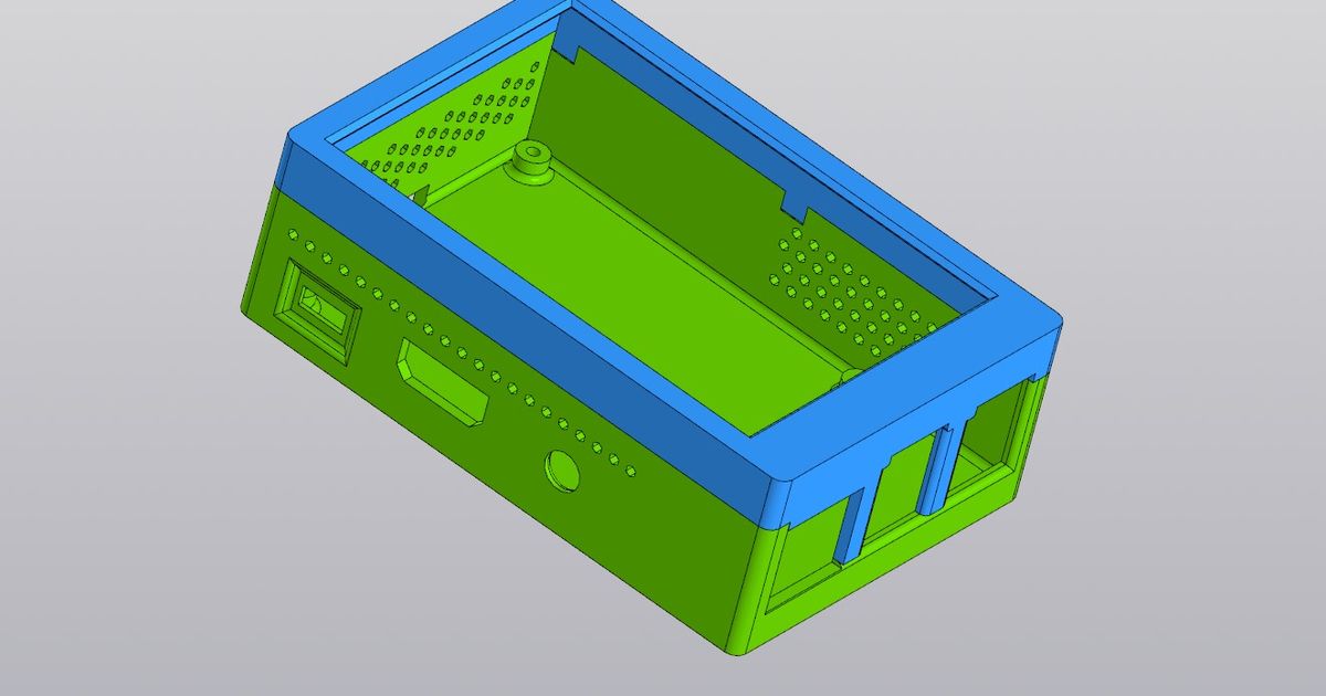 Case Raspberry Pi - TFT by VitaliySh | Download free STL model ...