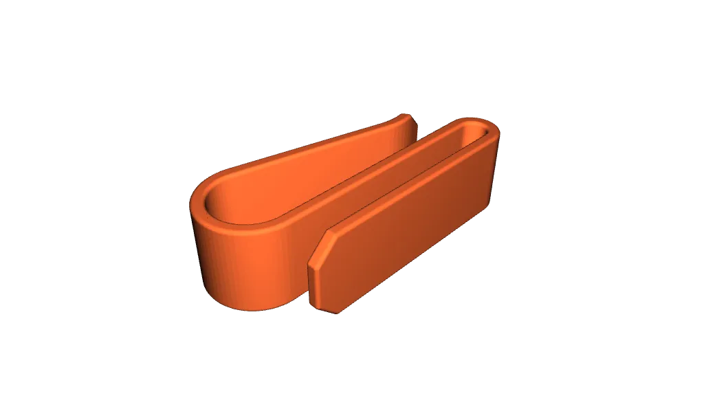 Car Sunglasses Visor Clip by cartyski | Download free STL model ...