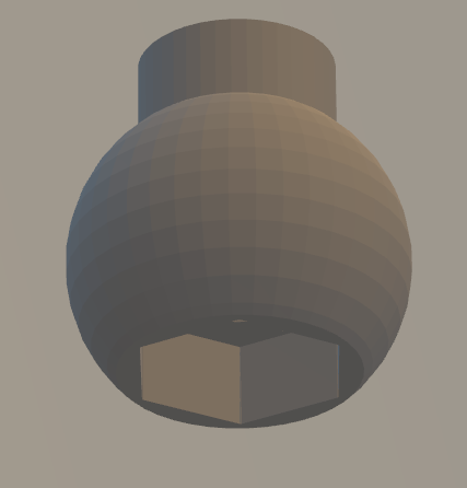 bolt-on adjustable Ball joint by Sci3D | Download free STL model ...