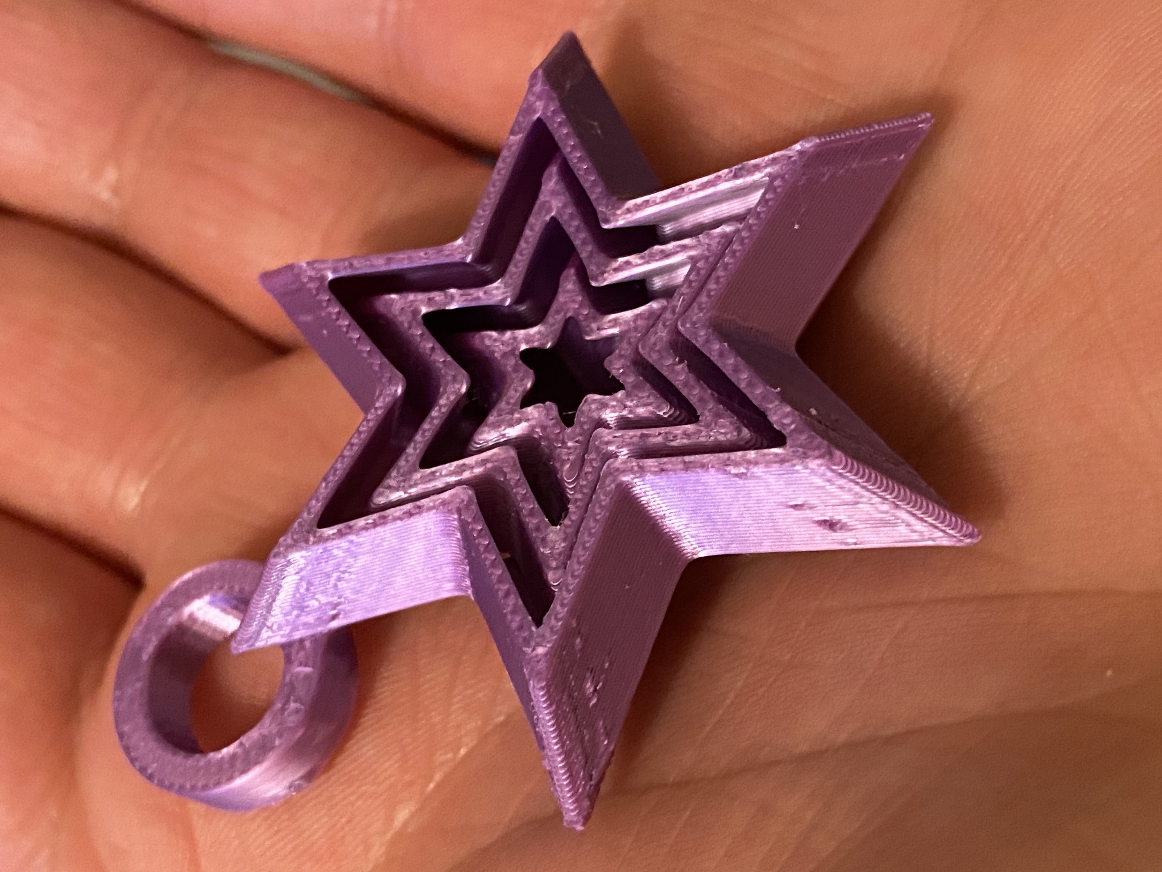 Mini Fidget Star Keychain by Rafal Pacholik | Download free STL model ...