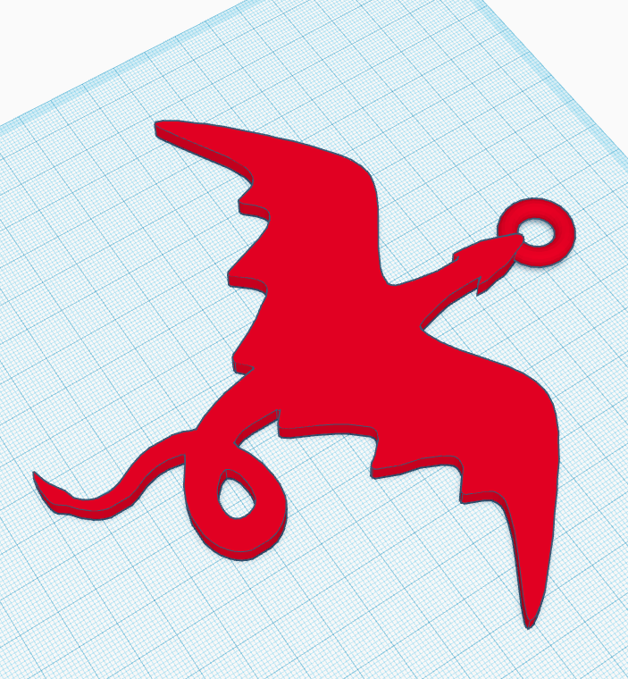 dragon keychain by Norbert Gabla | Download free STL model | Printables.com