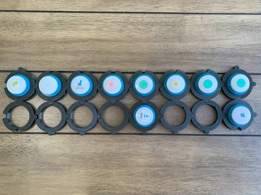 FluentPet button holder by ClearAirTurbulence3d | Download free STL ...