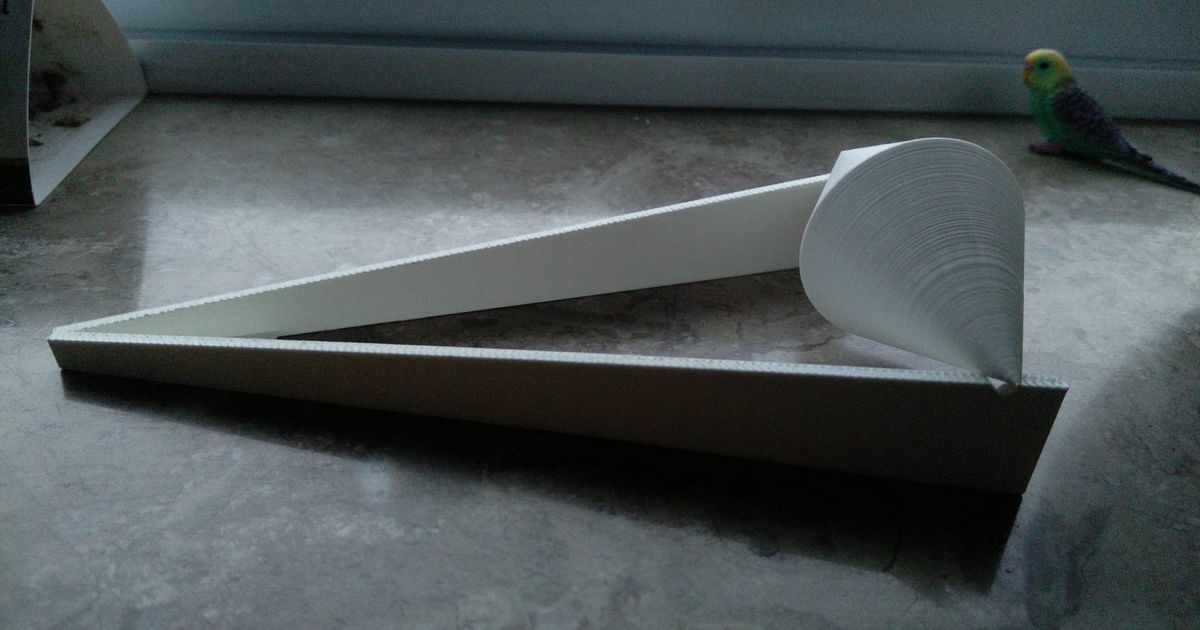 gravity defying ramp resized for prusa mini by boomke | Download free ...