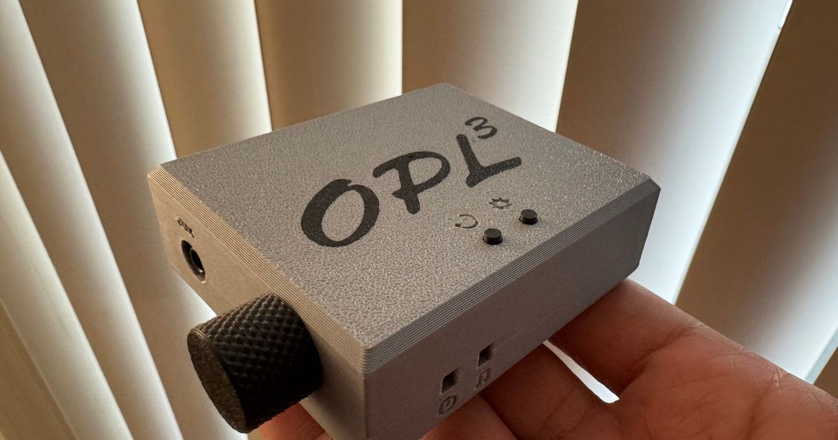 Case for Retrowave OPL3 Express by Arkaium | Download free STL model ...