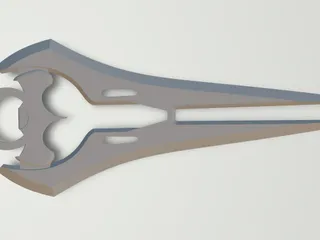 Halo Energy Sword Keychain by Thomas Kampouris | Download free STL ...