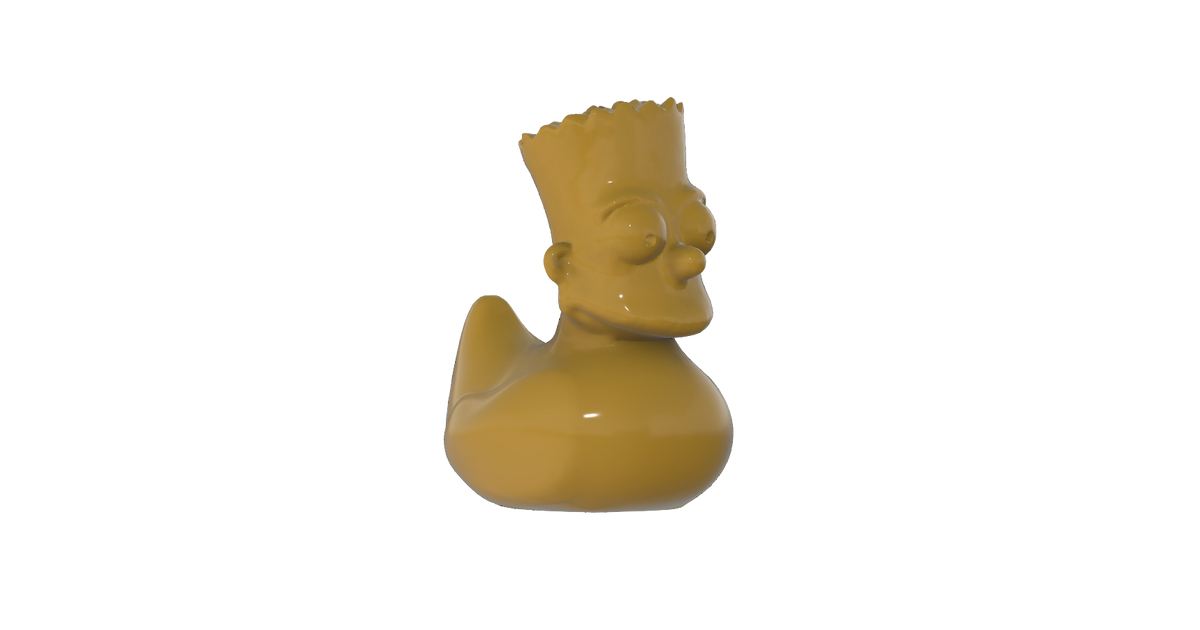 Bart Simpson Jeep Duck por harry_hood12 | Descargar modelo STL gratuito ...