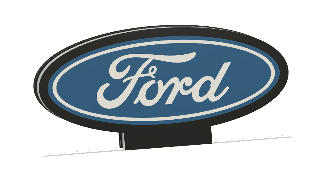 Ford Lamp by Nforce3D By João Frade | Download free STL model ...