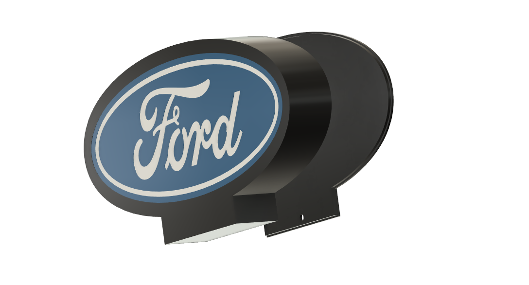Ford Lamp by Nforce3D By João Frade | Download free STL model ...