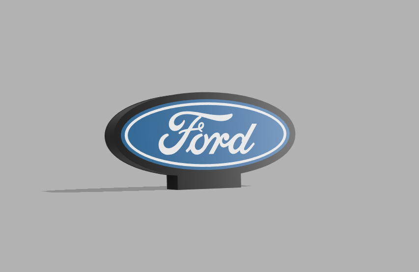 Ford Lamp by Nforce3D By João Frade | Download free STL model ...