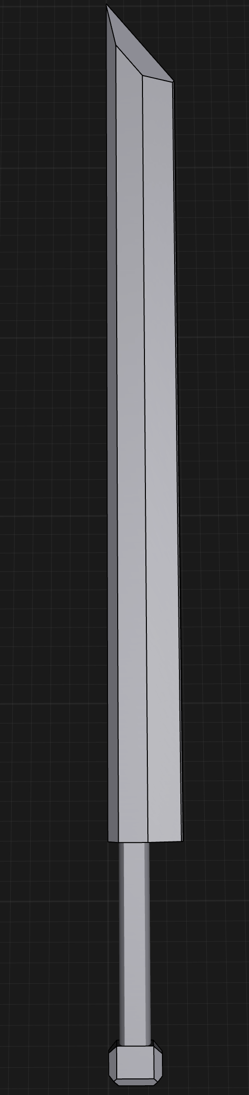 Dummy 13 sword v0.1 by Max Wang | Download free STL model | Printables.com