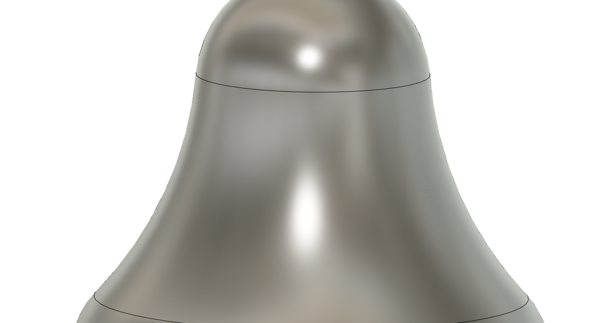 Bell (fusion360) by mosselini1 | Download free STL model | Printables.com
