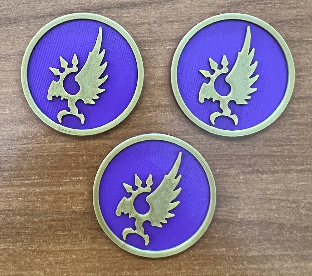 Warhammer 40k Emperor's Children Objective Marker plus MMU Version by ...