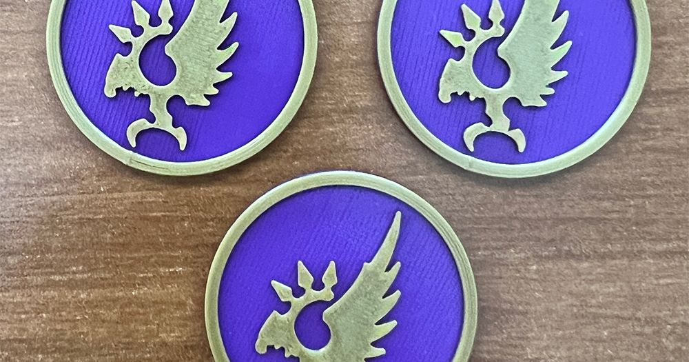 Warhammer 40k Emperor's Children Objective Marker plus MMU Version by ...