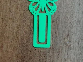 Butterfly Bookmark by White | Download free STL model | Printables.com