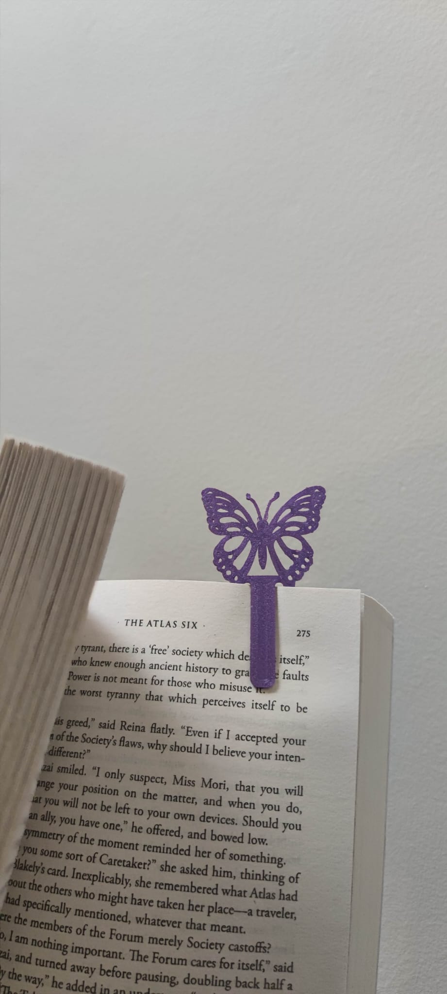 Butterfly Bookmark by White | Download free STL model | Printables.com