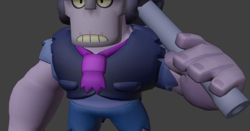 Frank Brawl Stars By Goatgamez Download Free Stl Model