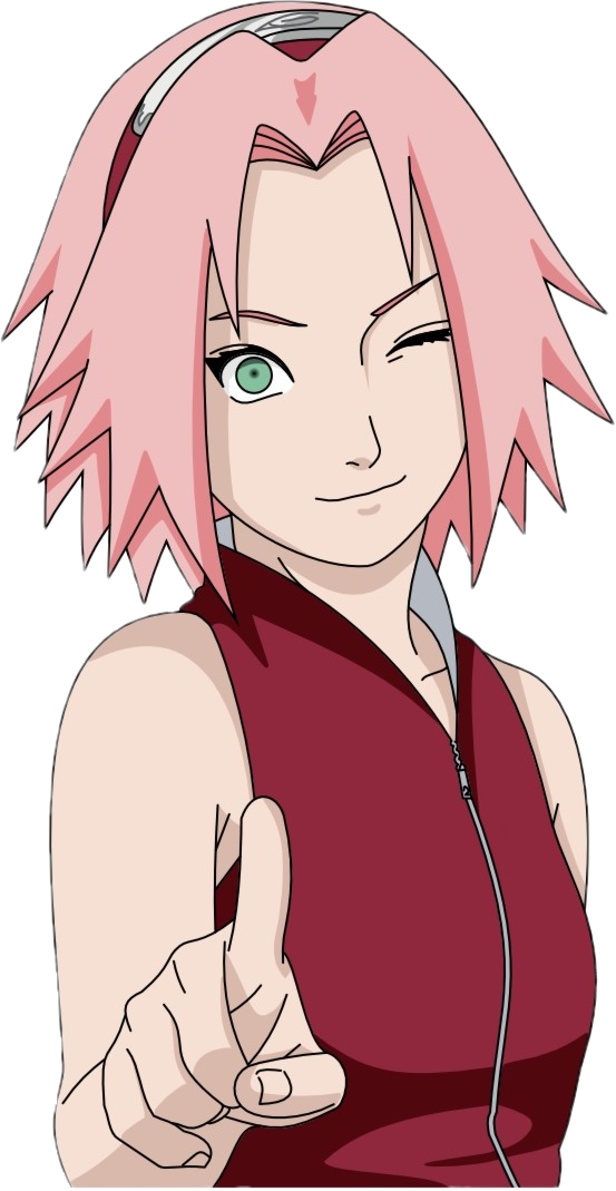 Sakura Haruno Naruto manga and anime series Filament Painting Hueforge ...