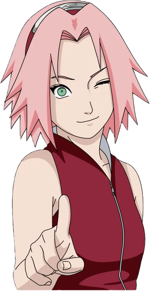 Sakura Haruno Naruto manga and anime series Filament Painting Hueforge ...