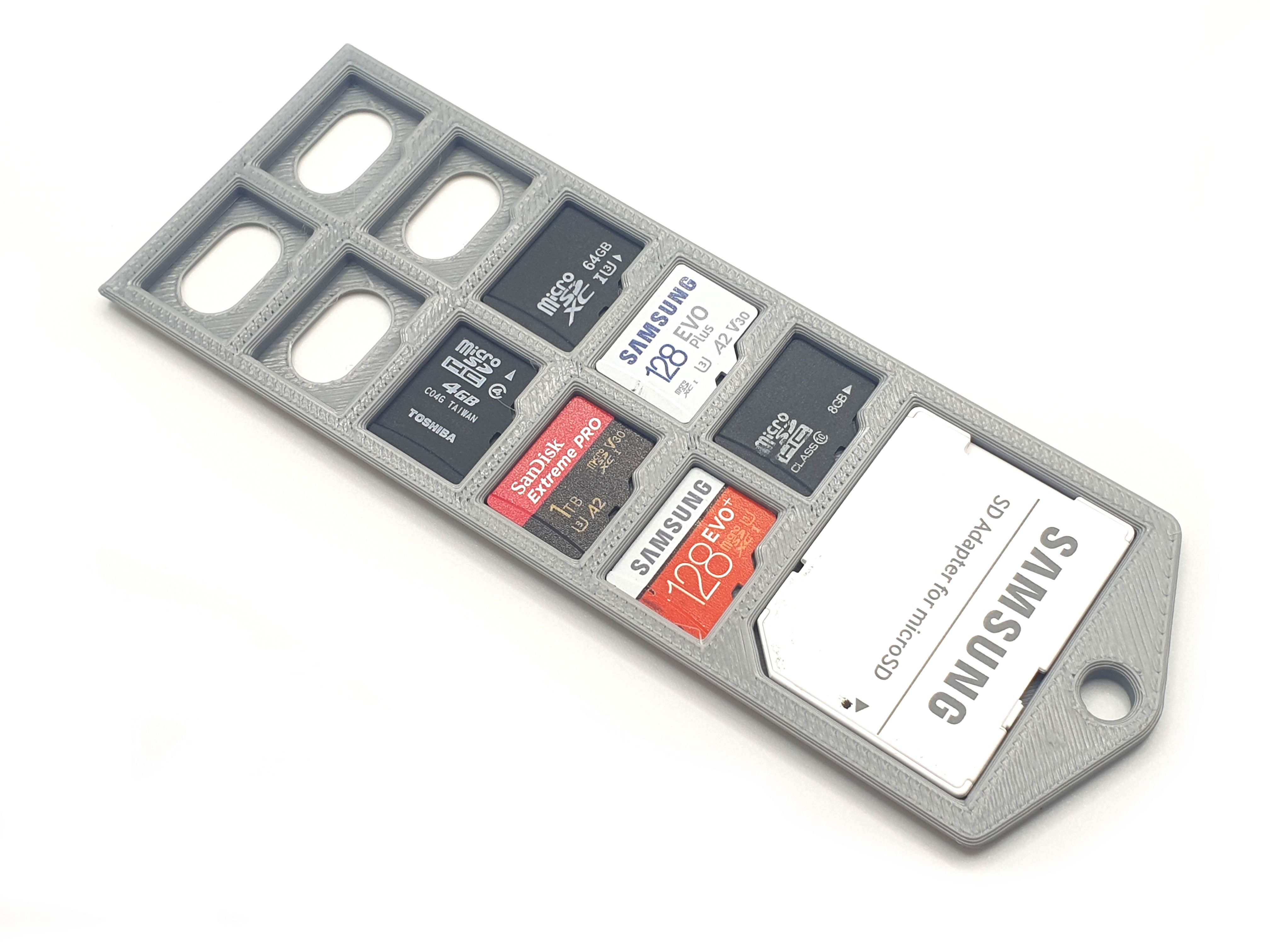 Slimline Sliding Micro SD Card / SD Card Holder - Multiple Sizes by ...