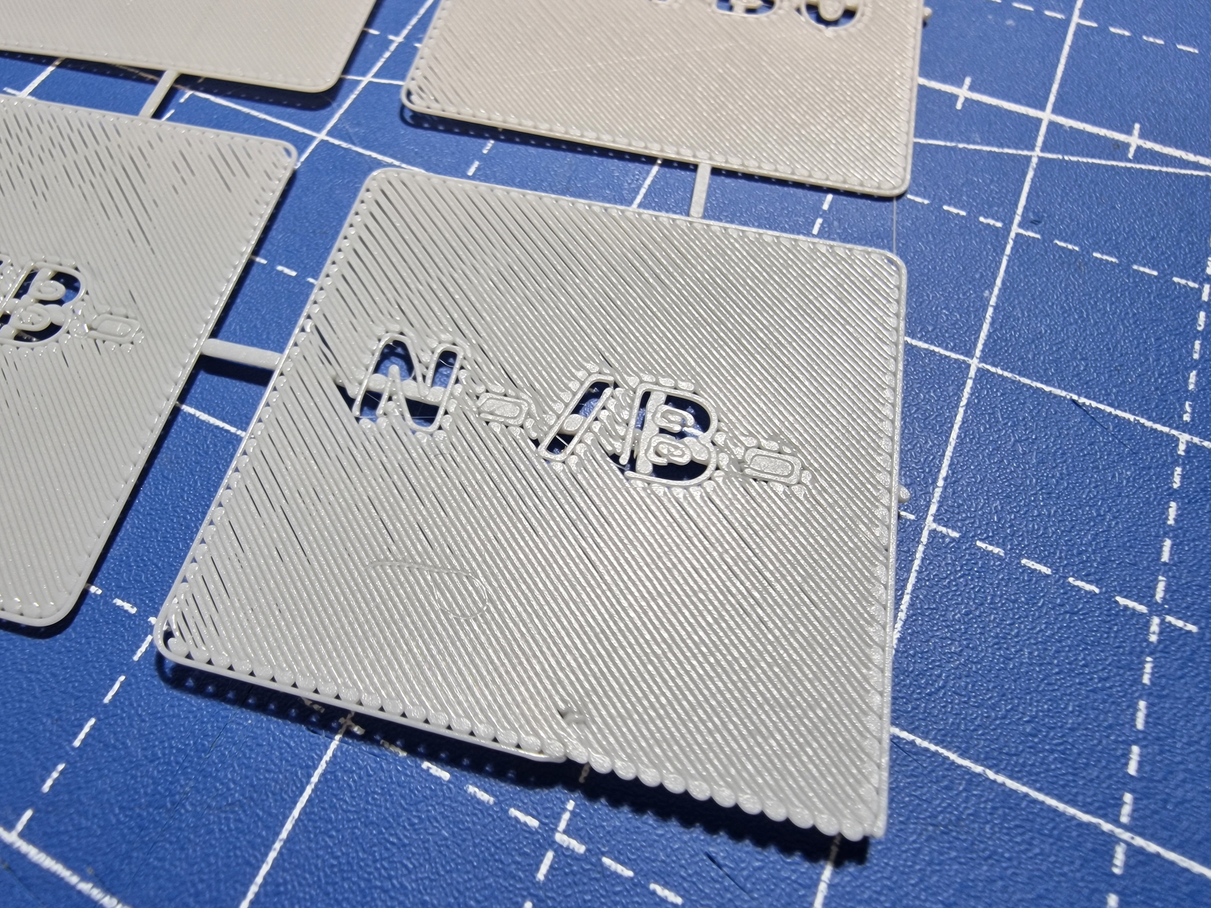 9 in 1 Temperature First Layer Calibration Matrix - 3x Bed and 3x ...