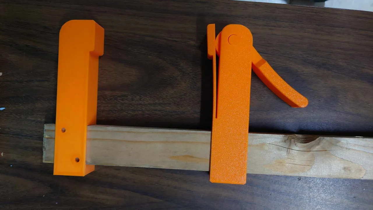 Fully 3D printable Cam F Clamp by SomePrintDude | Download free STL ...