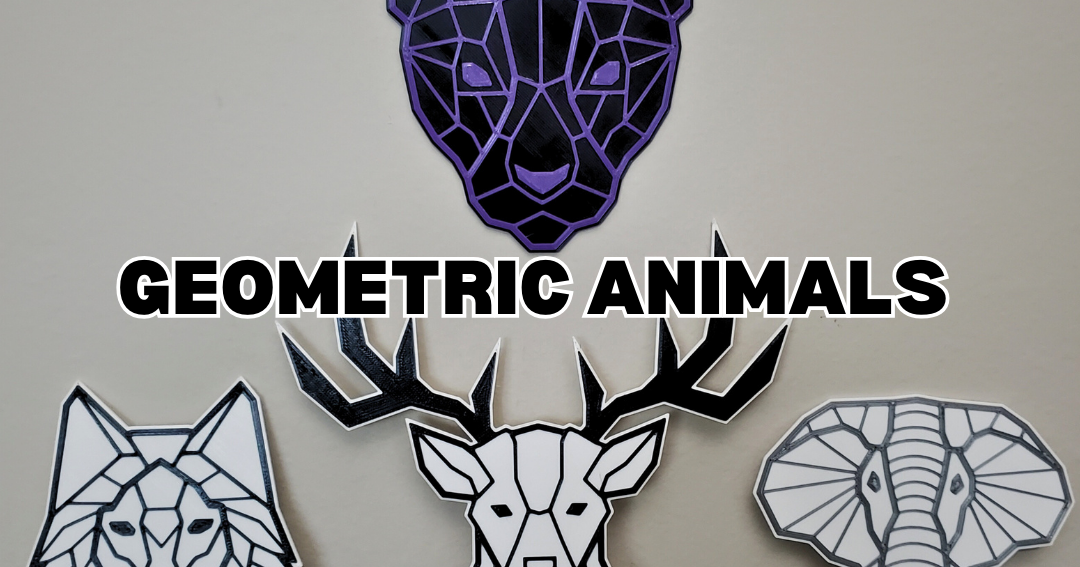 Best Geometric Animal Decoration by Ziggy | Download free STL model ...