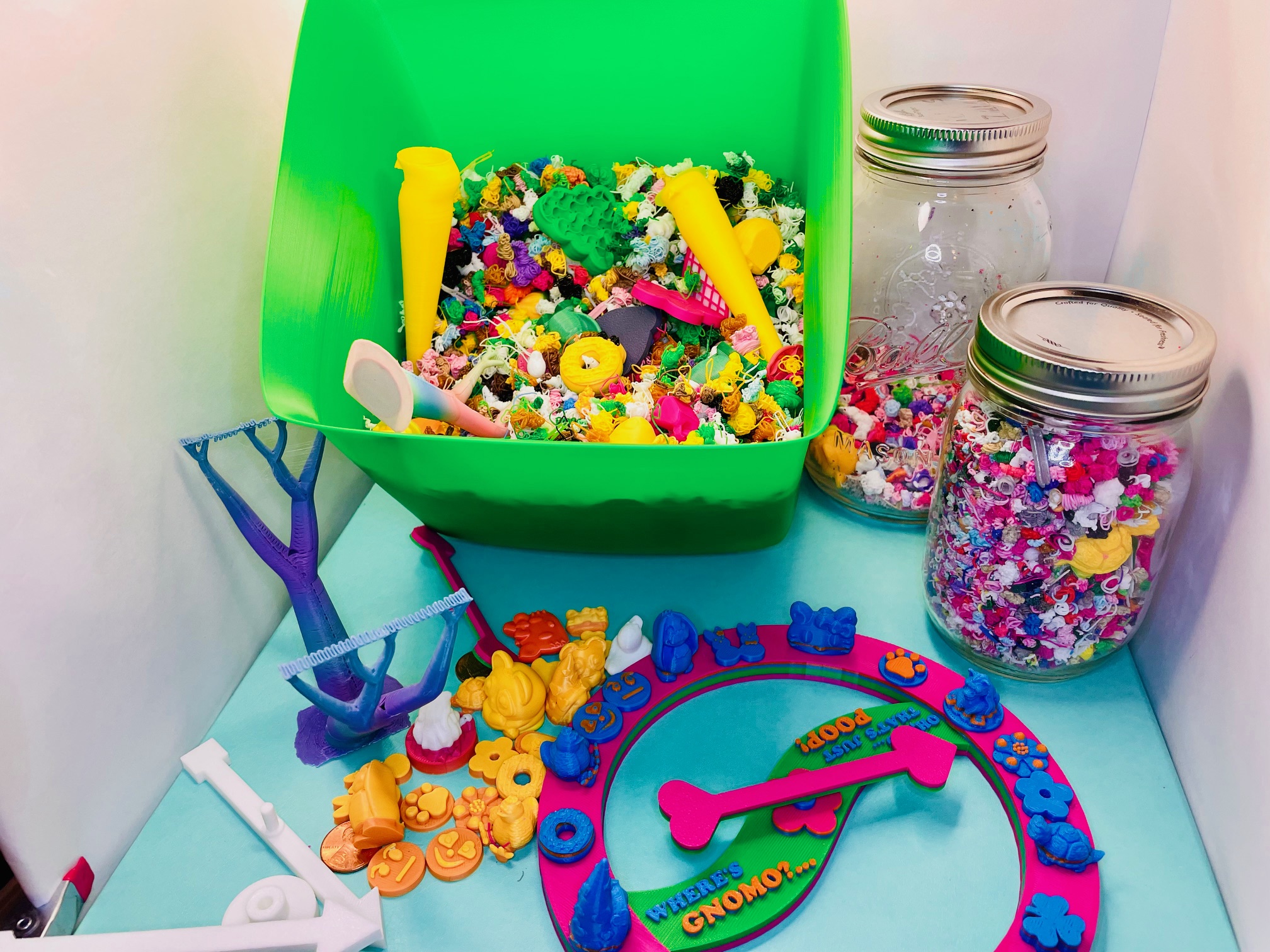 Where's Gnomo Filament Waste Games by FunFam3D | Download free STL ...