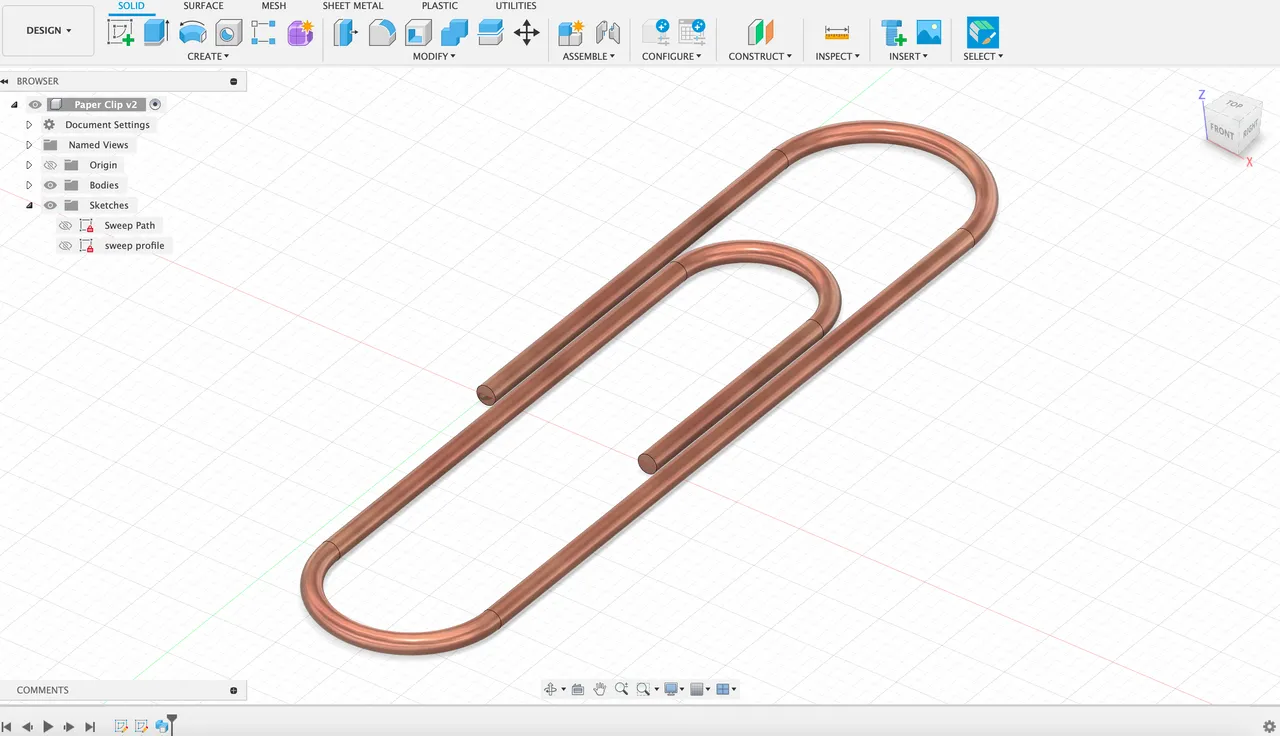 Paper clip by Santi | Download free STL model | Printables.com