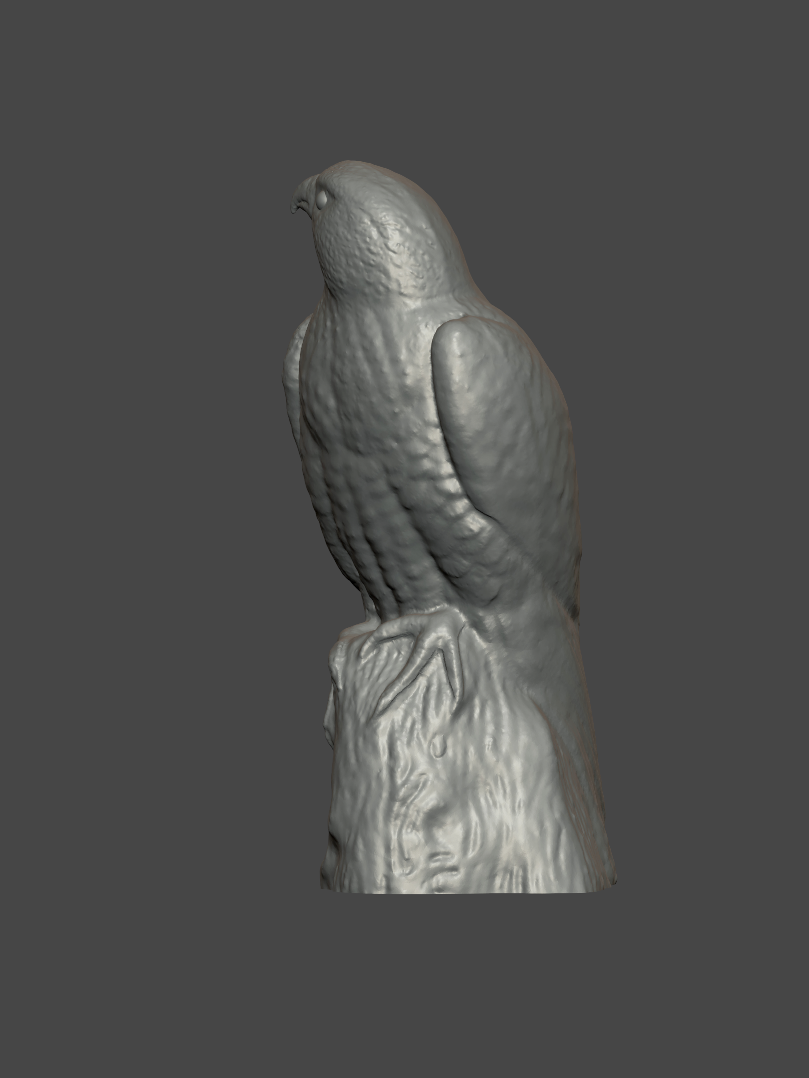 Falcon statue by Rott3D | Download free STL model | Printables.com