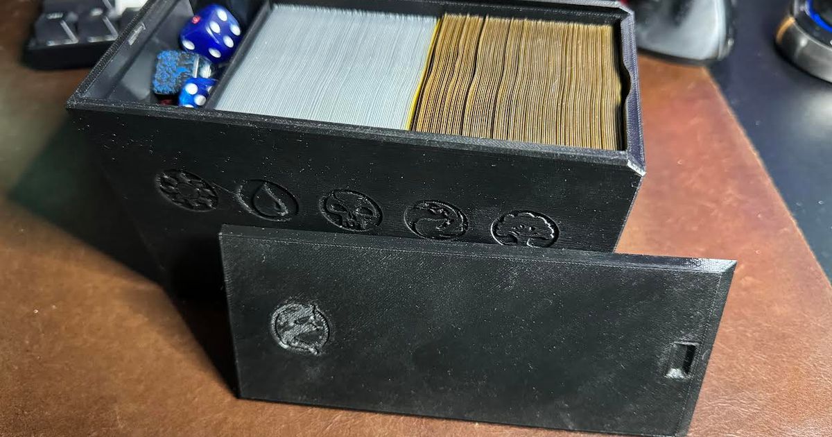 Commander Deck Box - MTG - Magic the Gathering by MrSmooshy | Download ...