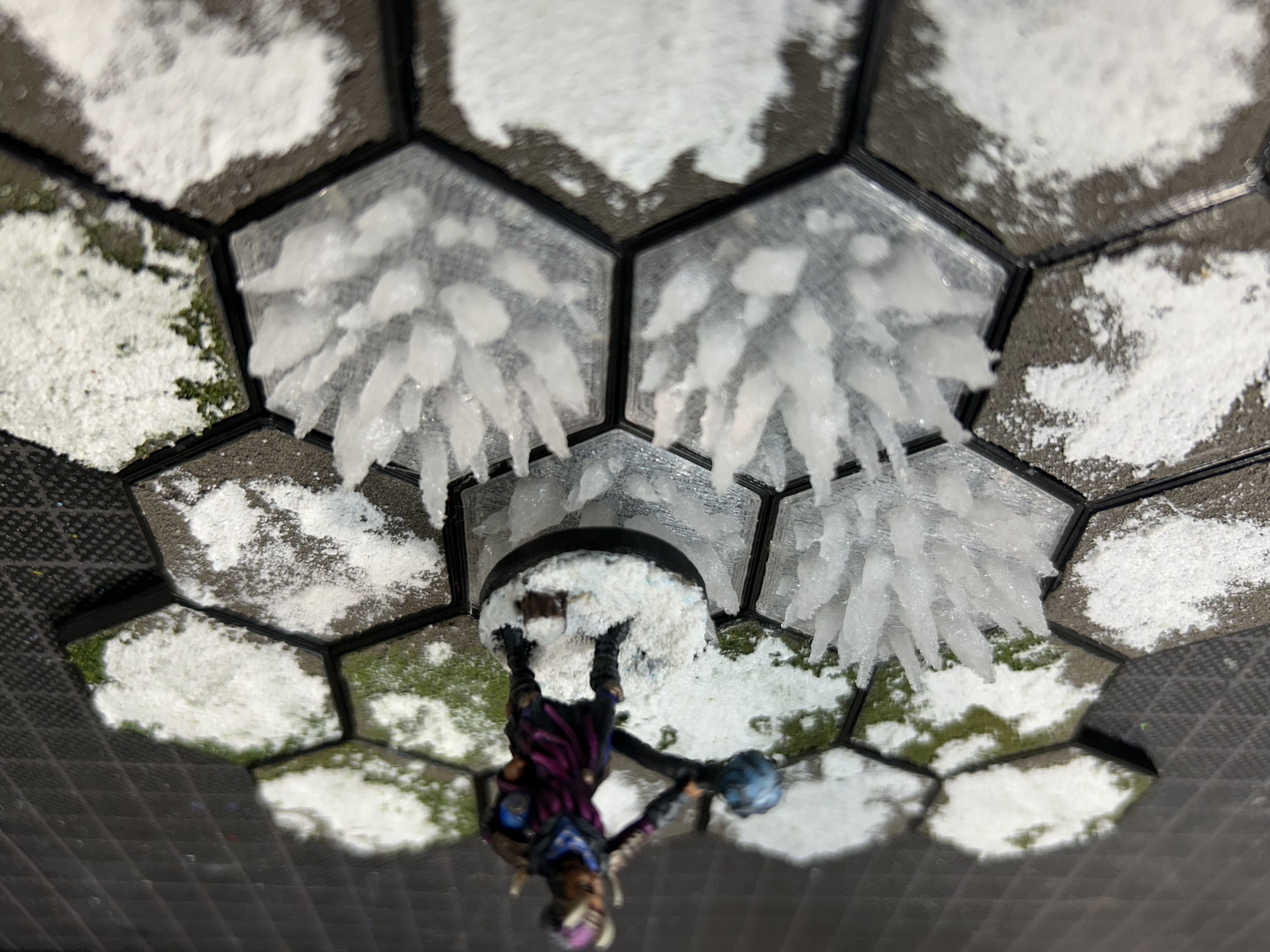 Ice Spikes Frosthaven MagHex by minishaven | Download free STL model ...