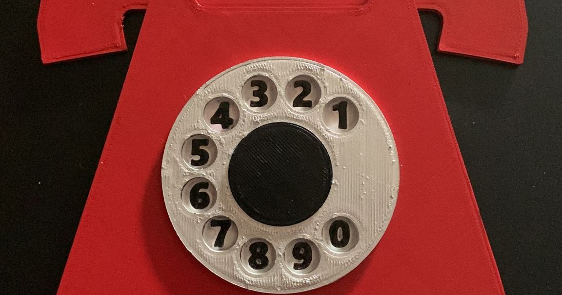 Old fashoned phone collectible cards display by Gioele Bernardini ...