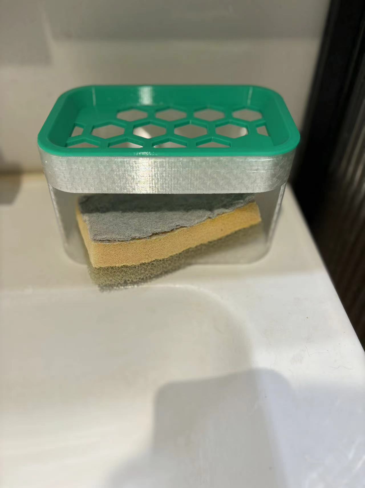 Double Layers-Drained Soap Tray by ThinkArtWork | Download free STL ...