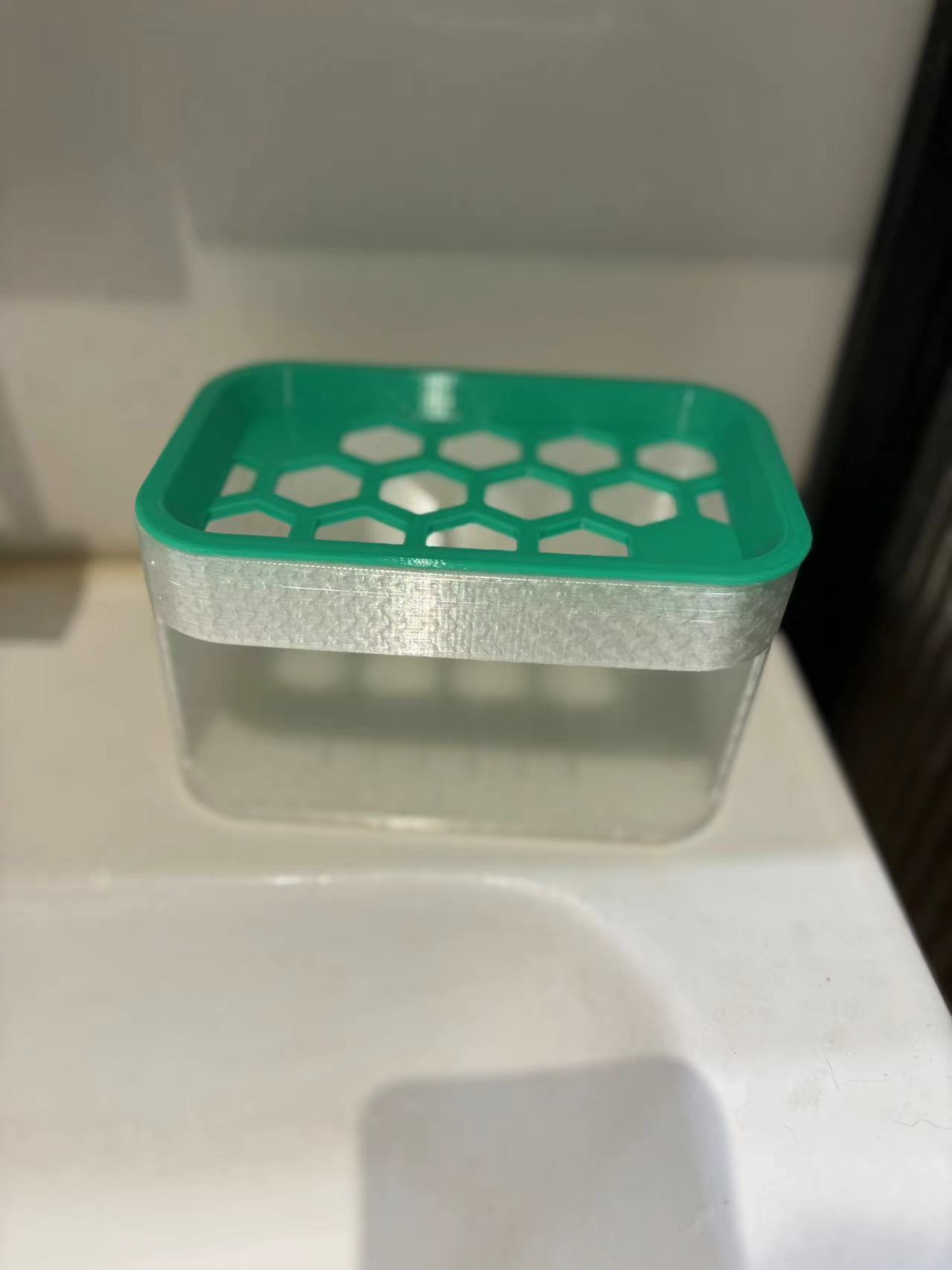 Double Layers-Drained Soap Tray by ThinkArtWork | Download free STL ...
