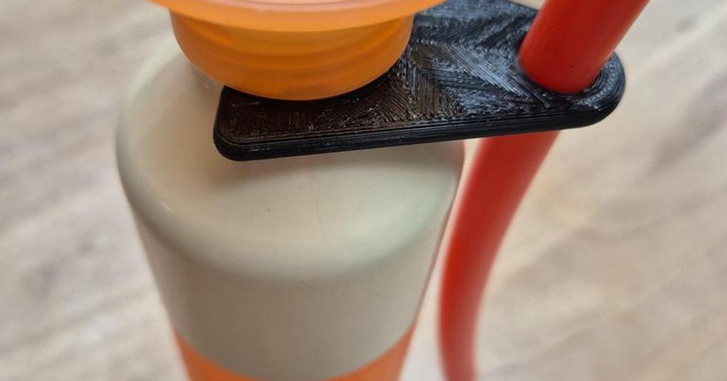 Dopper straw holder (snappable), parametric OpenSCAD by Groentebroer ...